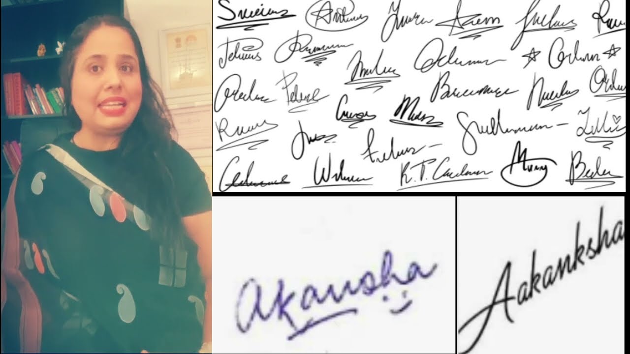 Signature analysis| How to do your Signature, Do's and don'ts for ...