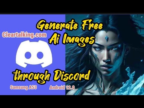 How can you generate AI images through Discord? #android #ai #discord # ...