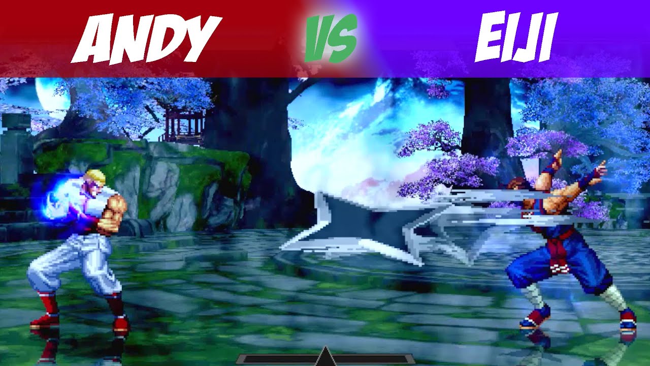 Andy vs Eiji Mugen KOF - YouTube