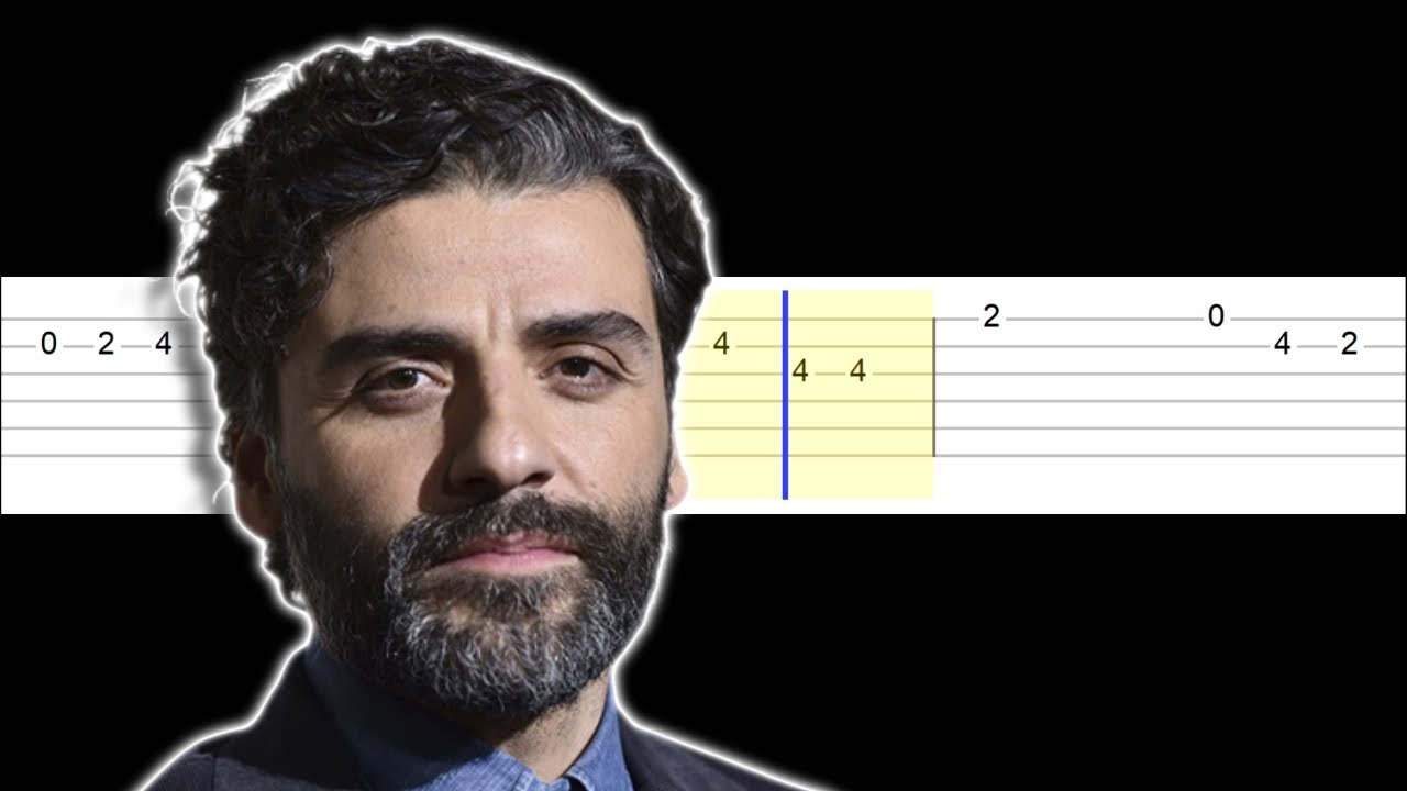 Oscar Isaac - Hippopotamus Song (Easy Guitar Tabs Tutorial) - YouTube