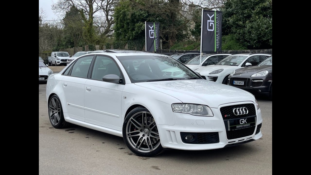 2008 Audi RS4 B7 White Edition - Extremely Rare - Only 1 for sale ...