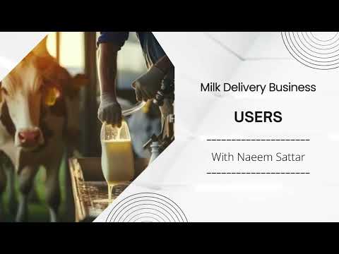 Create and Manage New Users in Tarsil Milk Delivery Software