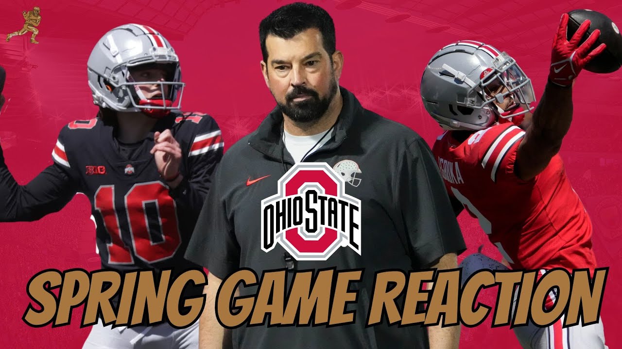 OHIO STATE 2024 SPRING GAME REACTION - YouTube