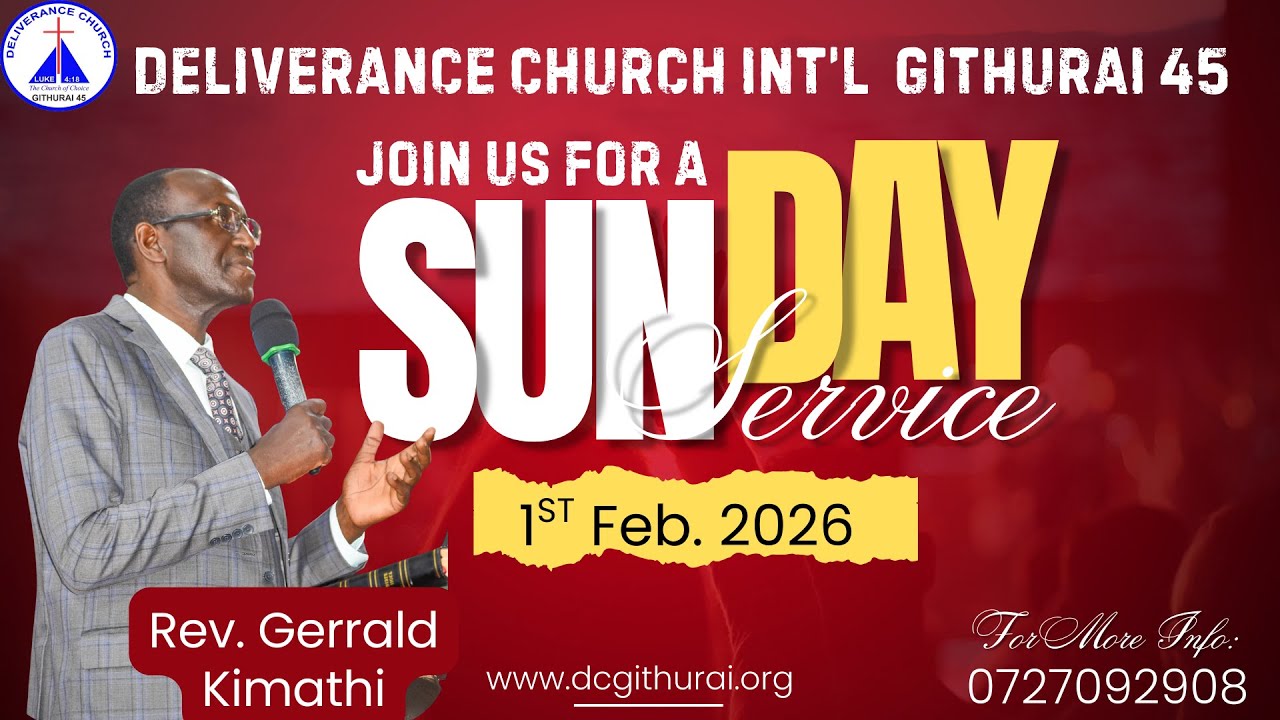 Celebration Service // With Rev. Gerrald Kimathi /1st Feb 2026 - YouTube