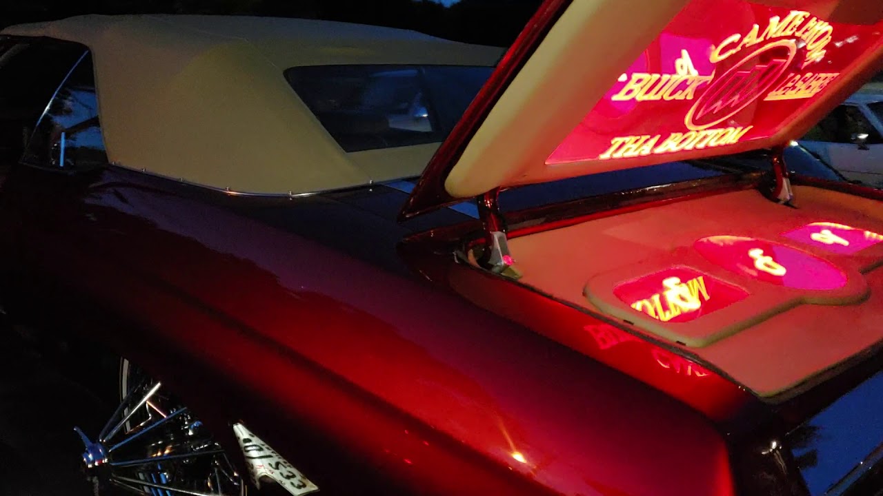 Buick Lesabre Lusus loaded on the trailer on it's way to Houston Texas ...