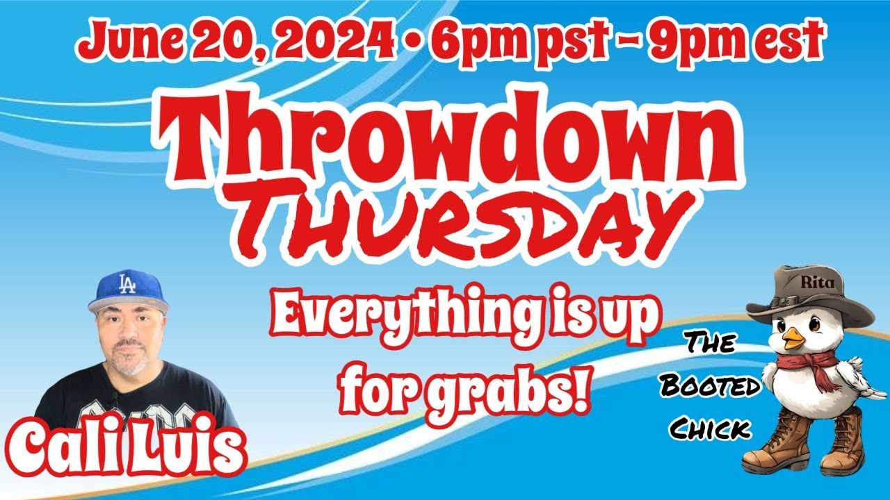 Throwdown Thursday Auction - YouTube