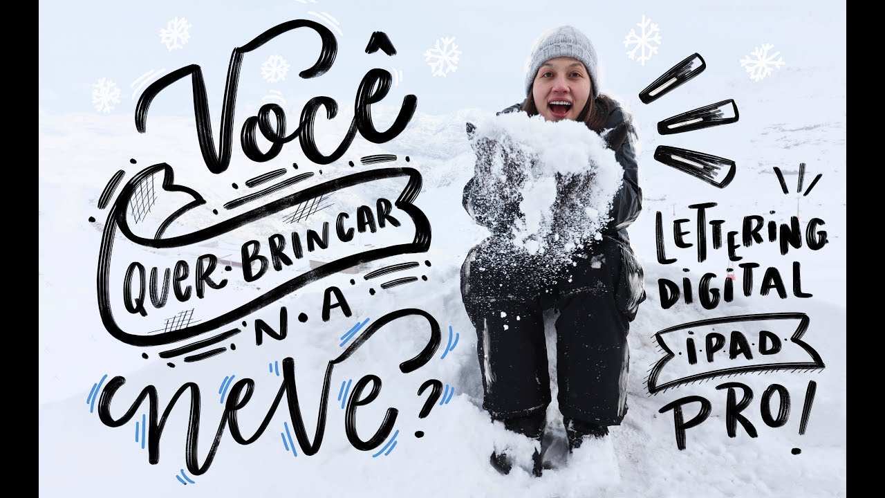 TUTORIAL: LETTERING NO IPAD - Karol Stefanini - YouTube