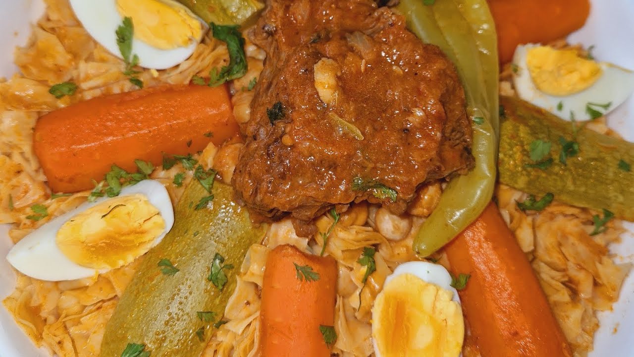 التريدة الجزائرية بزاف بنينة بطريقة سهلة وسريعة trida algérienne - YouTube