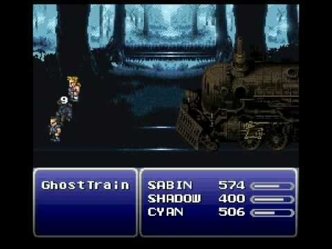 Final Fantasy VI Boss 7: Ghost Train - YouTube