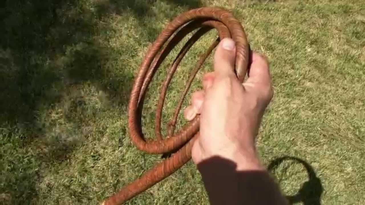 Deerskin Bullwhip: Part 6 - YouTube