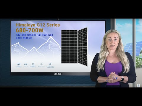 Huasun - HS-210-B132 DS680-700 Solar Module Series - YouTube