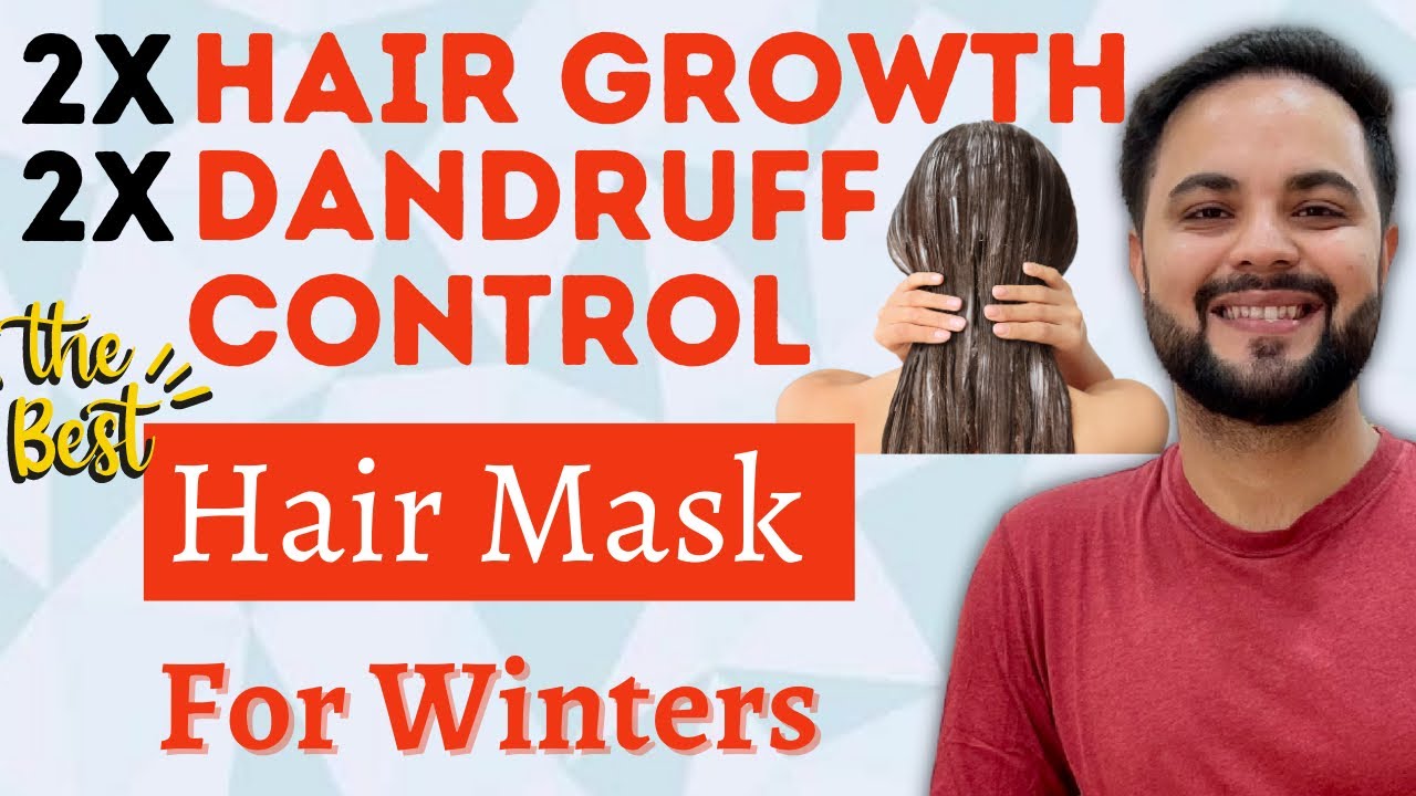 Best DIY Hair Growth & Dandruff Control Hair Mask For Winters - YouTube