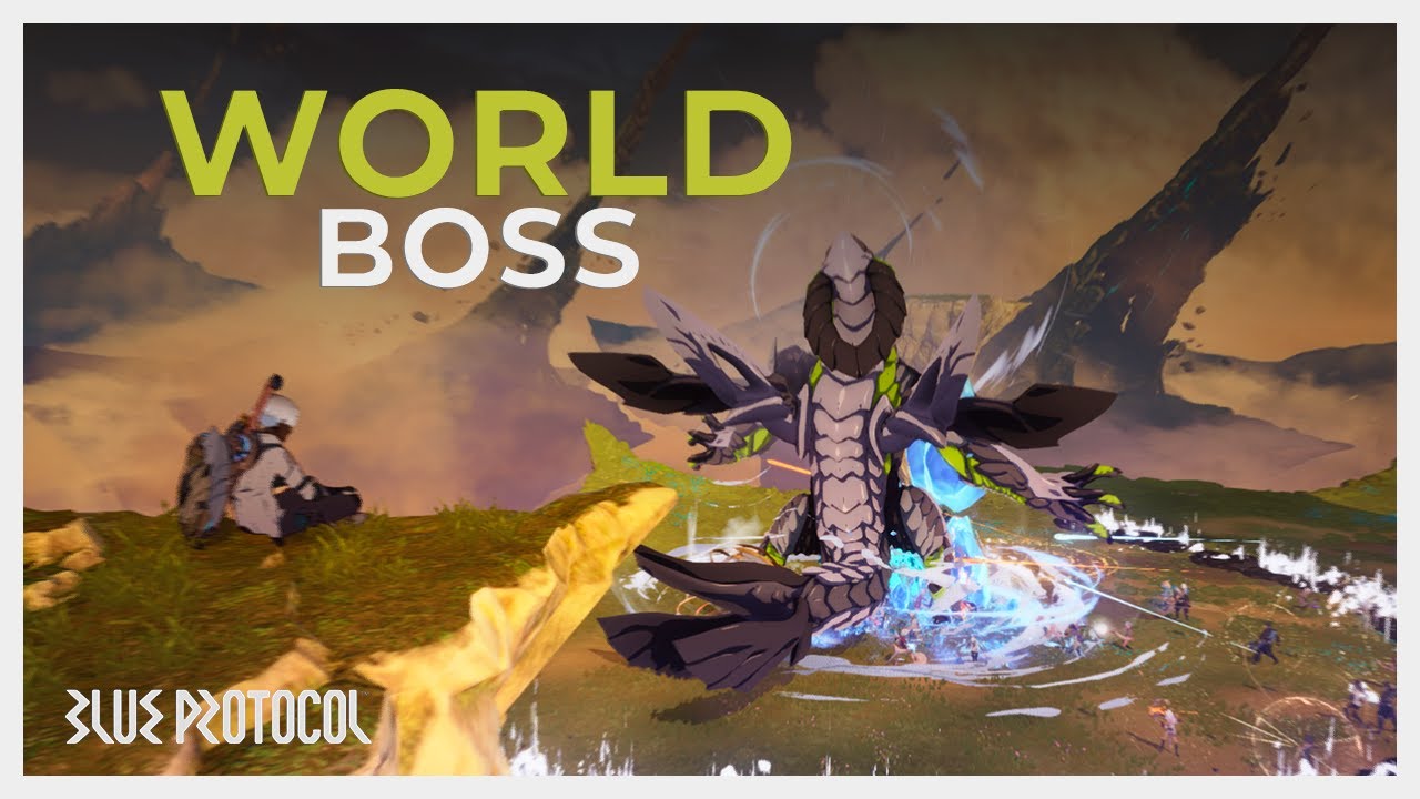 BLUE PROTOCOL - Gameplay World Boss - YouTube
