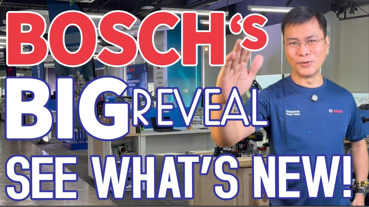 BOSCH OPEN HOUSE AND NEW PRODUCT LAUNCH | Must have Bosch Tools ...