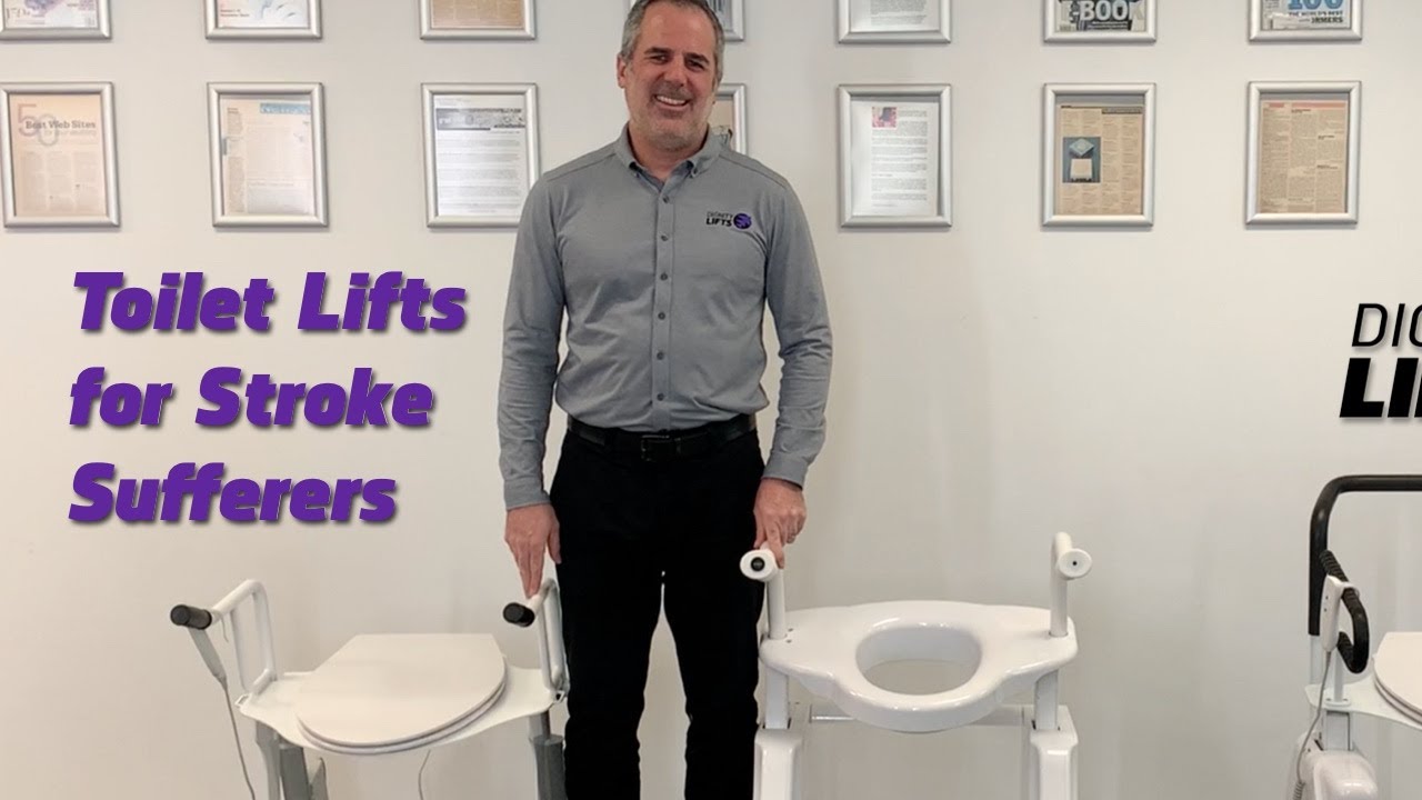What Toilet Lift is Best for Someone Who Has Suffered a Stroke - YouTube