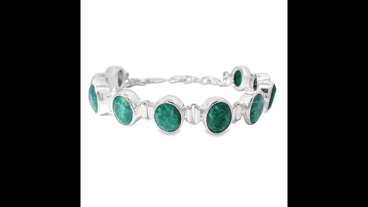 Bratara Argint Radacina de Smarald Bhiwadi #jewelry #silver # ...