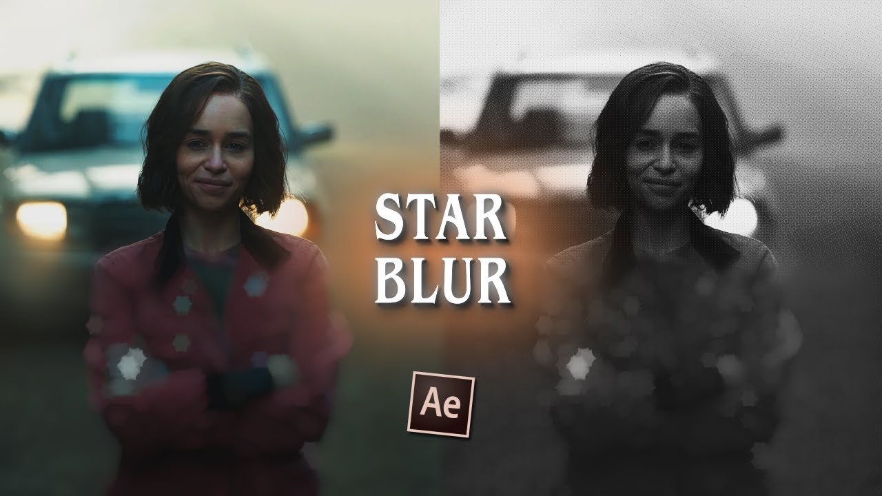 star blur ; bcc lens blur obs ; after effects - YouTube