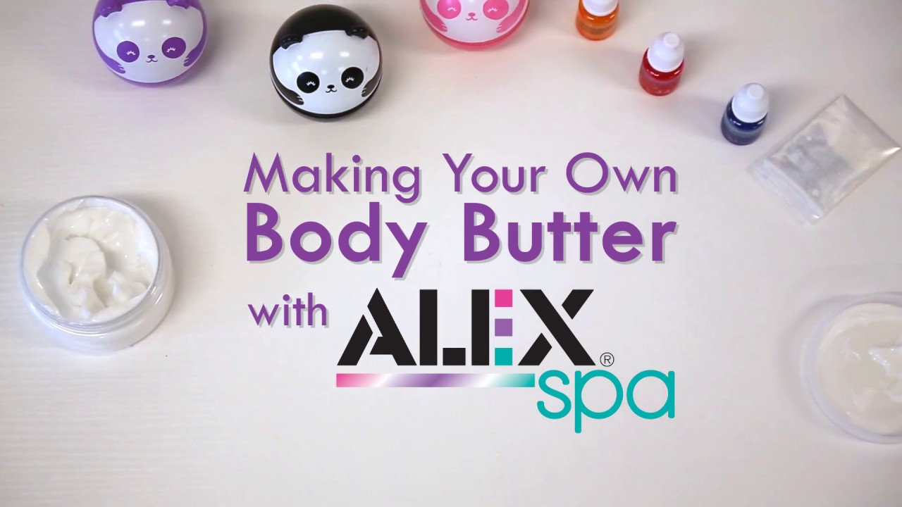 ALEX Spa Mix and Makeup Whipped Body Butter - YouTube
