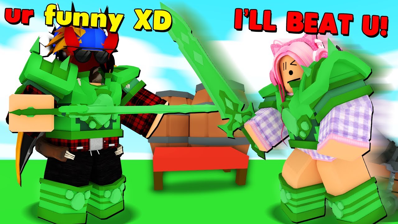 I FOUND The Most TOXIC Girl In The GAME... (ROBLOX BEDWARS) - YouTube