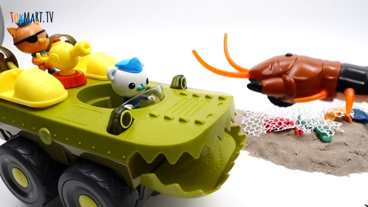 NEW Deep Sea Monsters Appeared~! Protect Sea Creatures Go Octonauts GUP ...