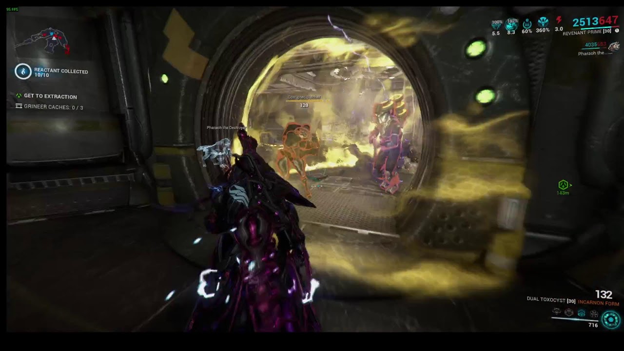 Warframe Open 4 dragon key vaults - YouTube