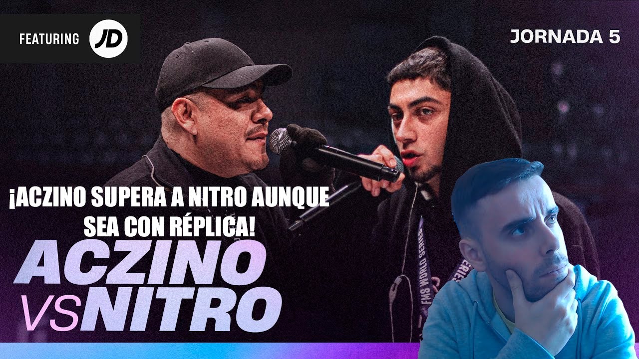 ¡ACZINO SUPERA A NITRO HASTA CON RÉPLICA! | ACZINO VS NITRO | FMS WORLD ...