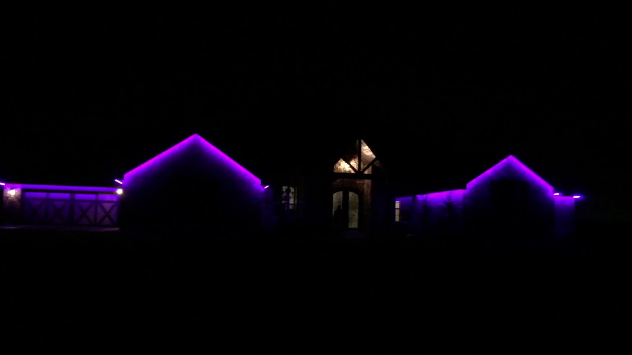 Under eve led color changing lights - YouTube