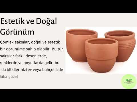 Çömlek Saksı Kullanım Alanları