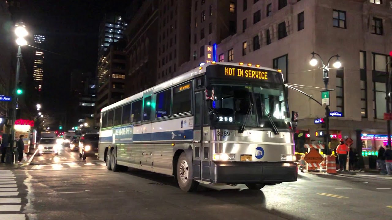 MTA Bus Company 2005-07 MCI D4500CL Commuter Coach 3389 - YouTube
