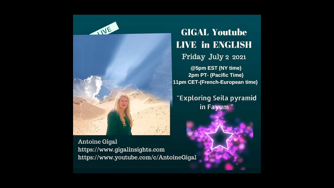 Exploring Seila pyramid in Fayum - YouTube