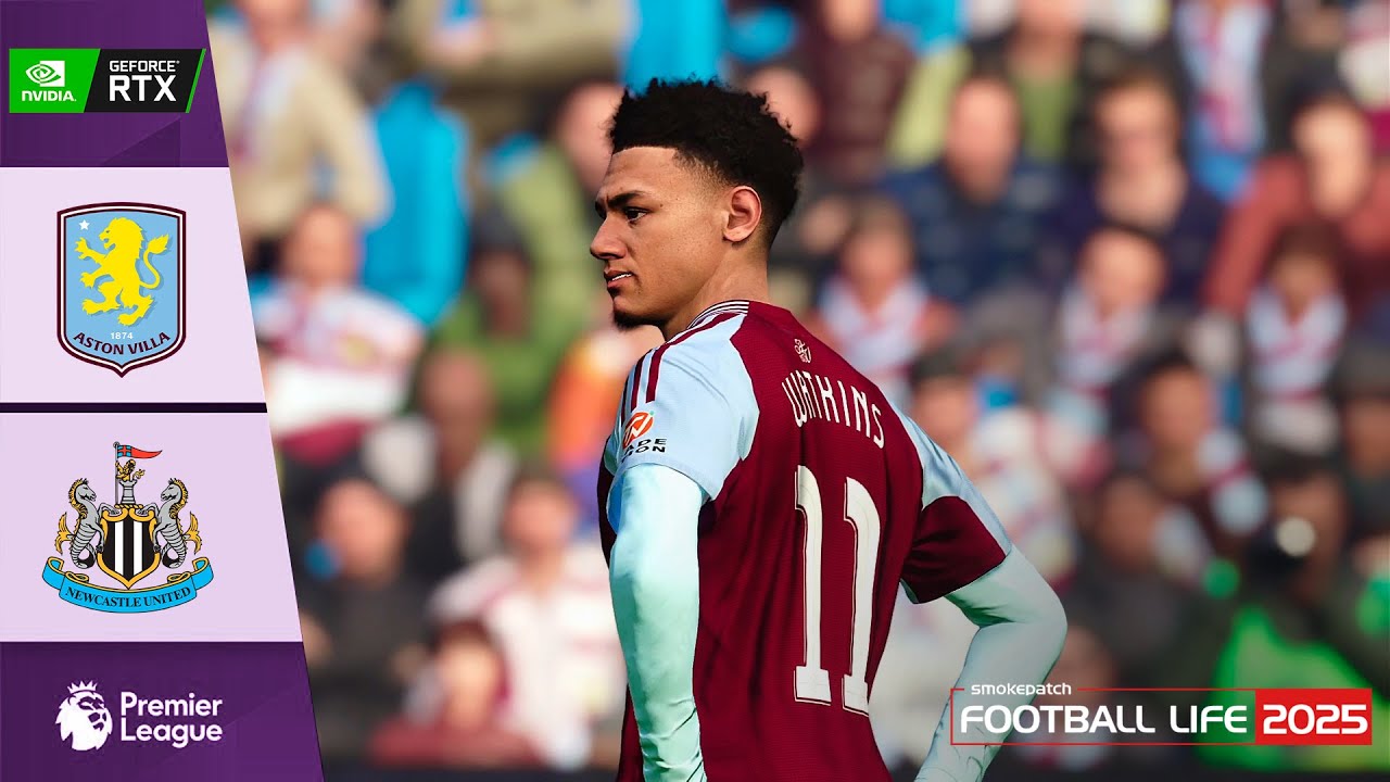 Aston Villa vs Newcastle United | Premier League Matchday 1 | PES 2021 ...