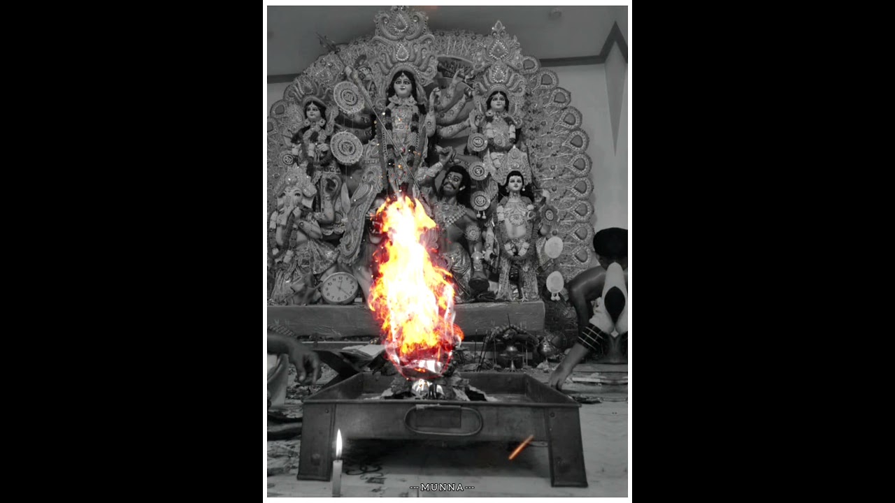 ঘাটেশ্বর বারোয়ারীর দূর্গা প্রতিমা 2021 | Munna Pramanick - YouTube