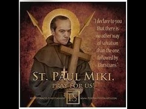 DAILY MASs - SAINT PAUL MIKI & COMPANIONS , MARTYRS - 06FEB25 - YouTube