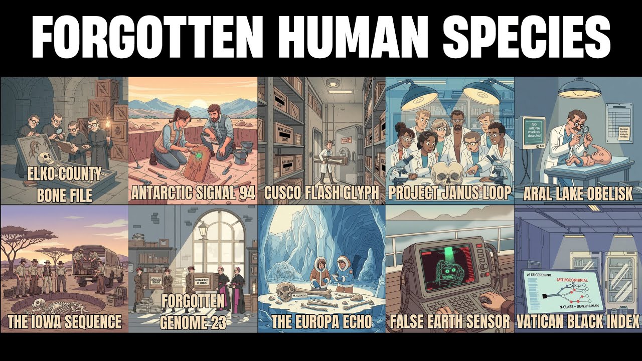10 Forgotten Archives That REVEAL a Lost Human Species - YouTube