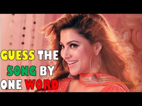 CAN YOU GUESS THE NEW SONG BY ONE WORD? | Bollywood/Hindi Songs ...