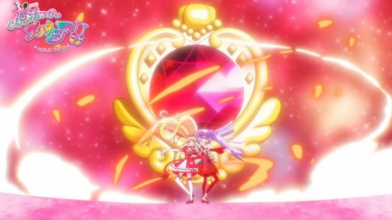 [1080p60]CureUp!RaPaPa! {Cure Miracle & Cure Magical transformation ...