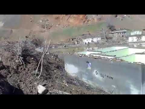 Yavaş yavaş su altına girerken KALEKÖYÜ