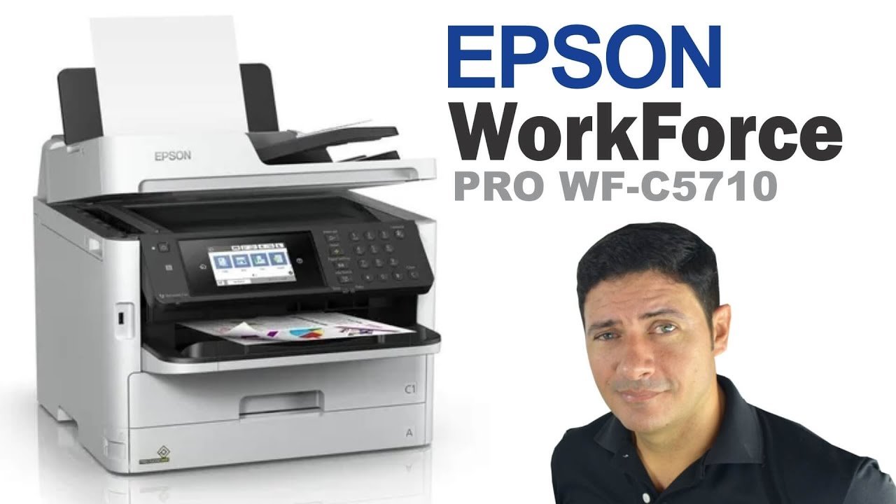 Epson WorkForce Pro WF-C5710 - Teste de Impressão - YouTube