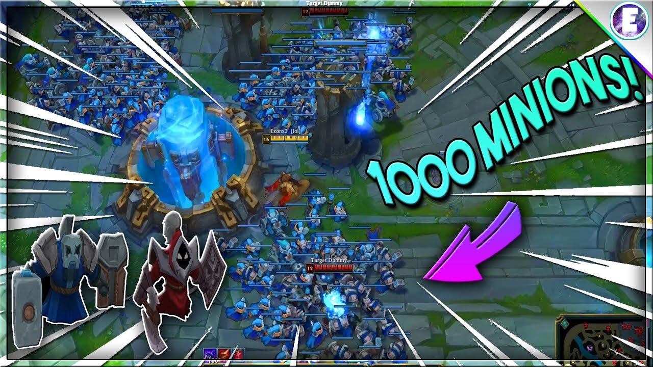 A Big Minion Wave... - League Of Legends - YouTube