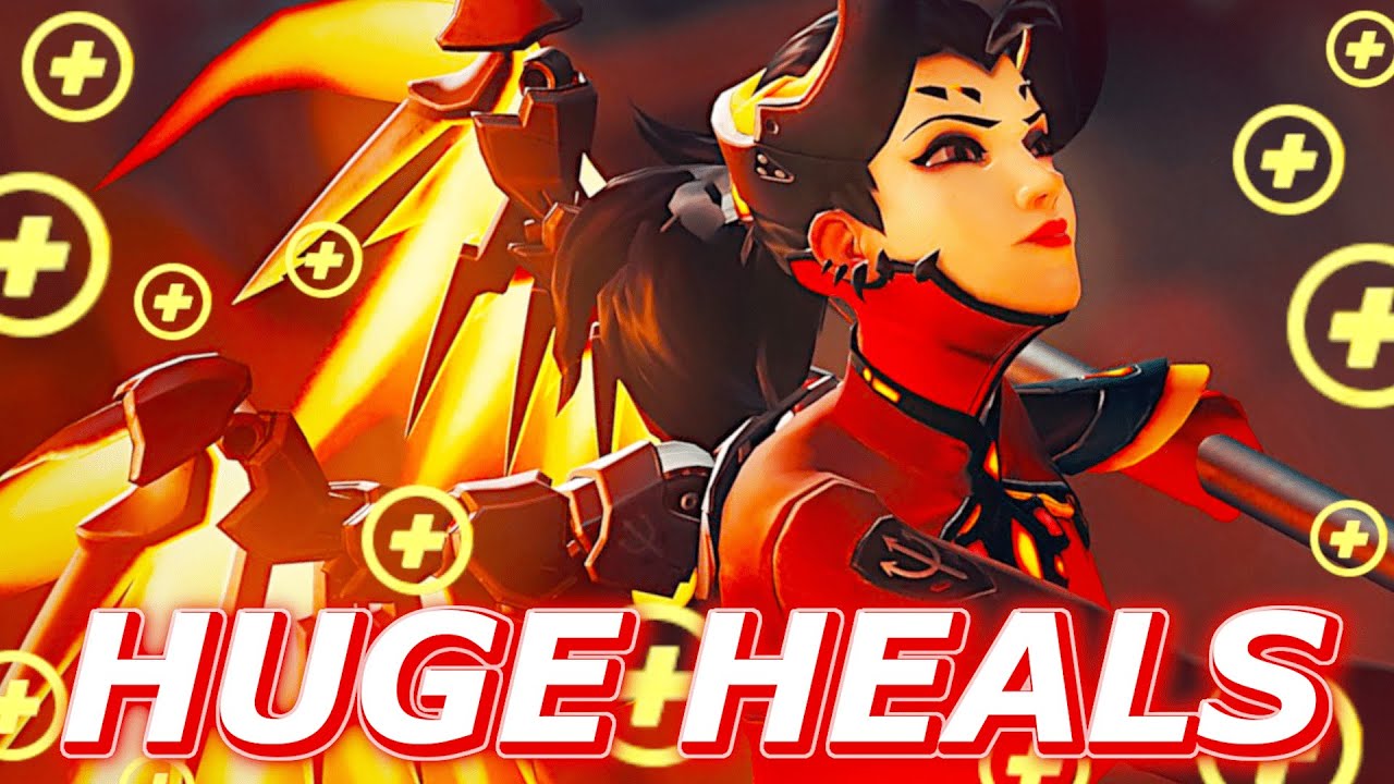 20k Healing Done! 💉 - HUGE Mercy Heals (Overwatch) - YouTube
