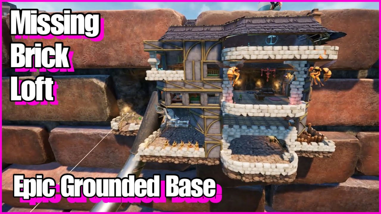 IMPOSSIBLE Grounded Build 🫡🔥 (Missing Brick Loft) #grounded #grounded2 ...
