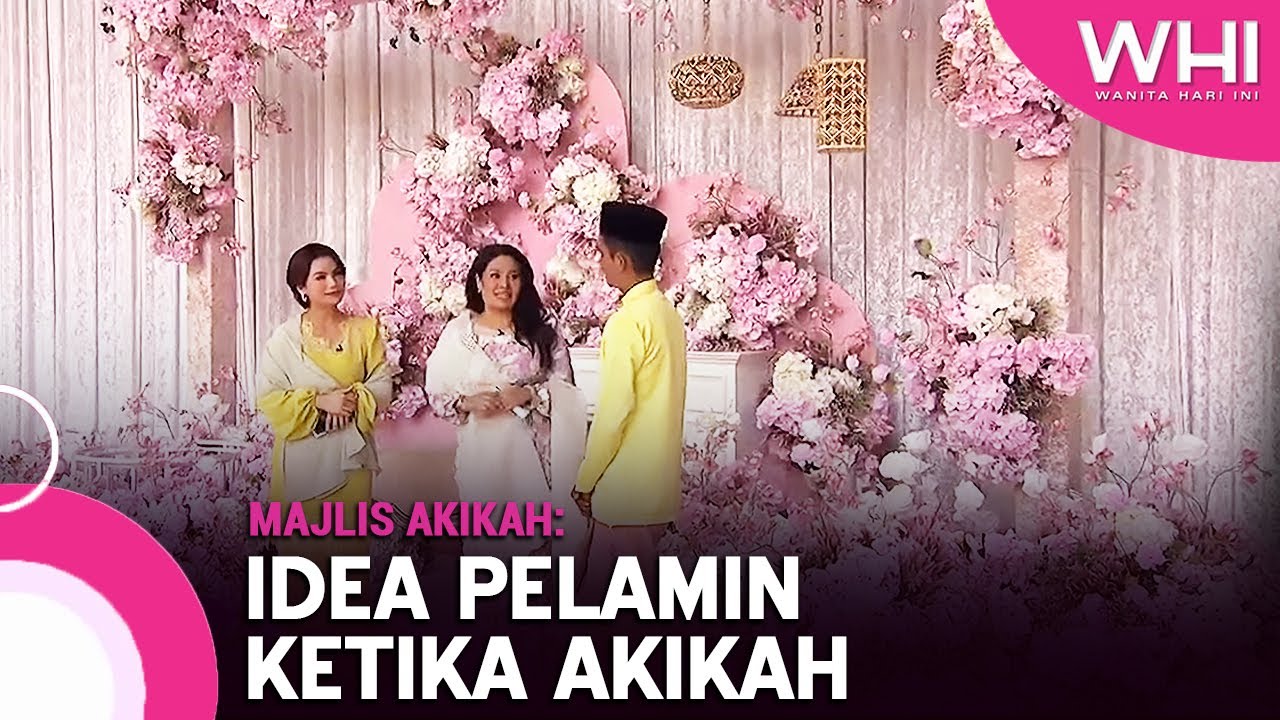 Majlis Akikah - Idea Pelamin Ketika Akikah | WHI (26 November 2022 ...