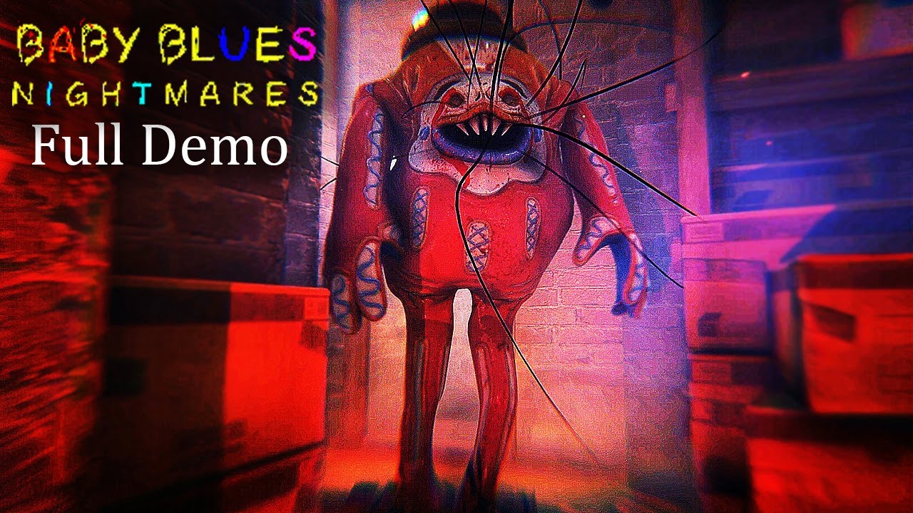 NEW MASCOT HORROR GAME | Baby Blues Nightmares | Full Demo | Gameplay ...