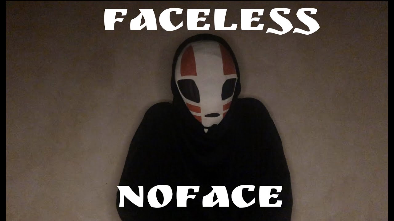 Spirited away cosplay | how to do mask faceless | no face - YouTube