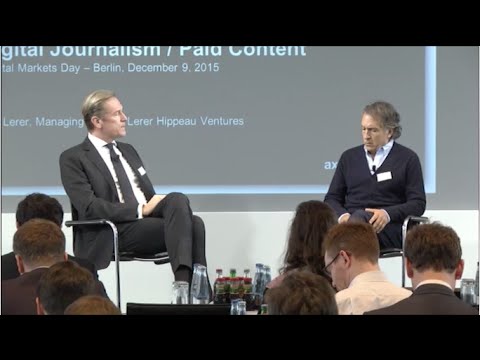 Digital Journalism: Interview Mathias Döpfner and Ken Lerer - YouTube