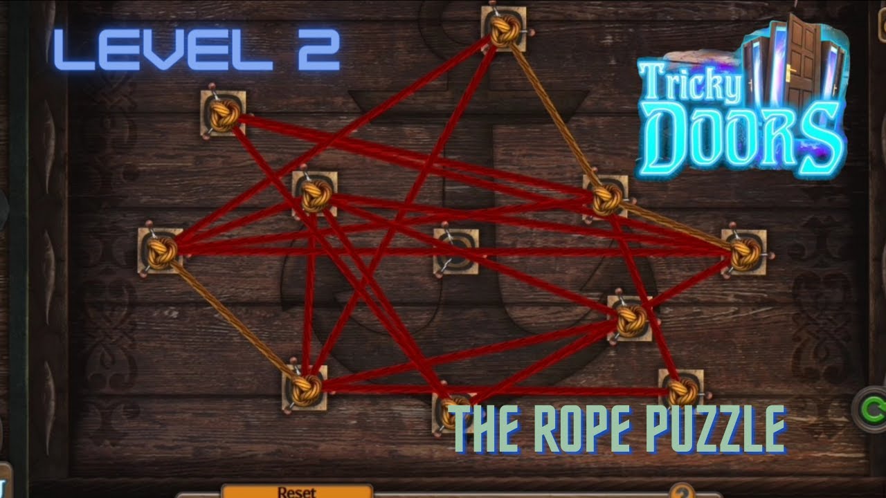 Tricky doors LEVEL 2 "ROPE PUZZLE" - YouTube