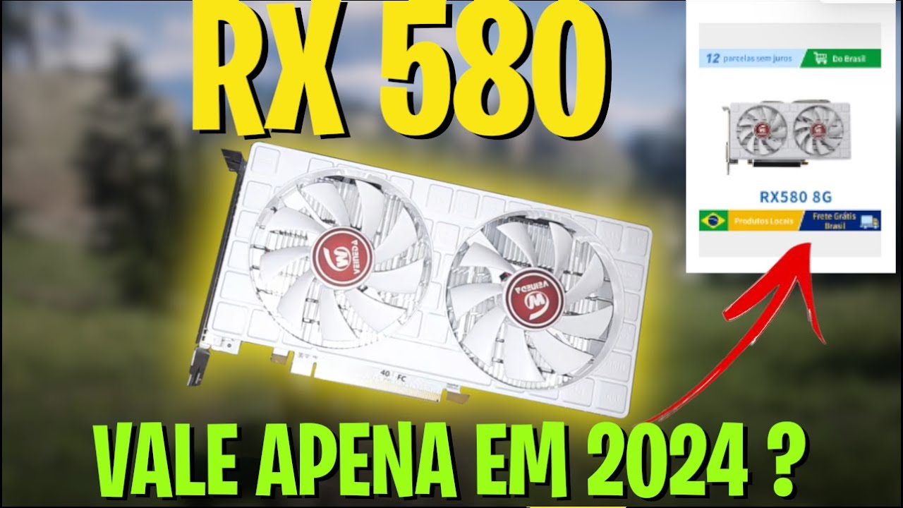 RX 580 DO ALIEXPRESS! UNBOXING E REVIEW! (RX 580 DE R$490 DA VEINEDA ...