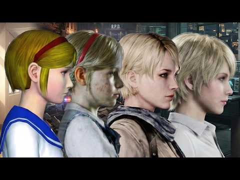 Evolution of SHERRY BIRKIN from RESIDENT EVIL 1998-2026