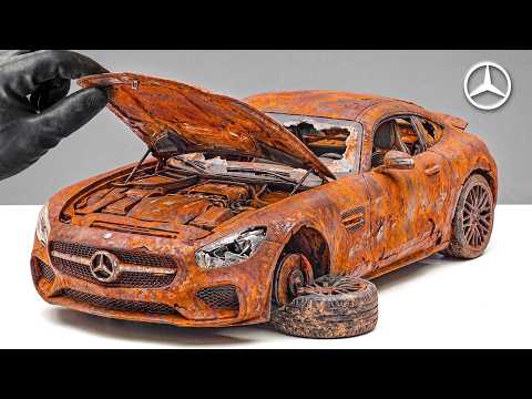 Restoration Abandoned Mercedes-AMG GTR | UNBELIEVABLE Transformation - Green Hell Magnolia Version!