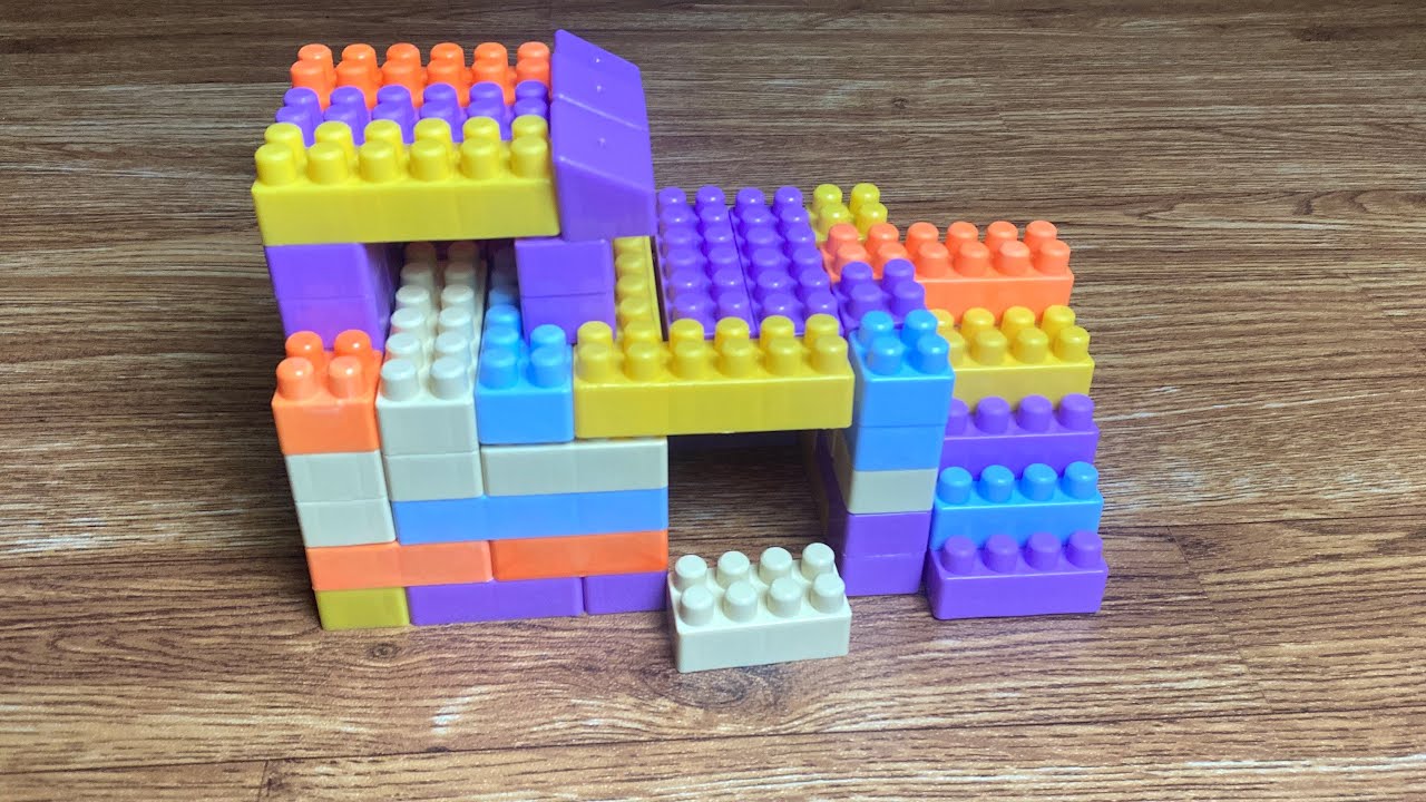 Satisfying DIY Building Lego House Building Blocks with ASMR / Playing ...